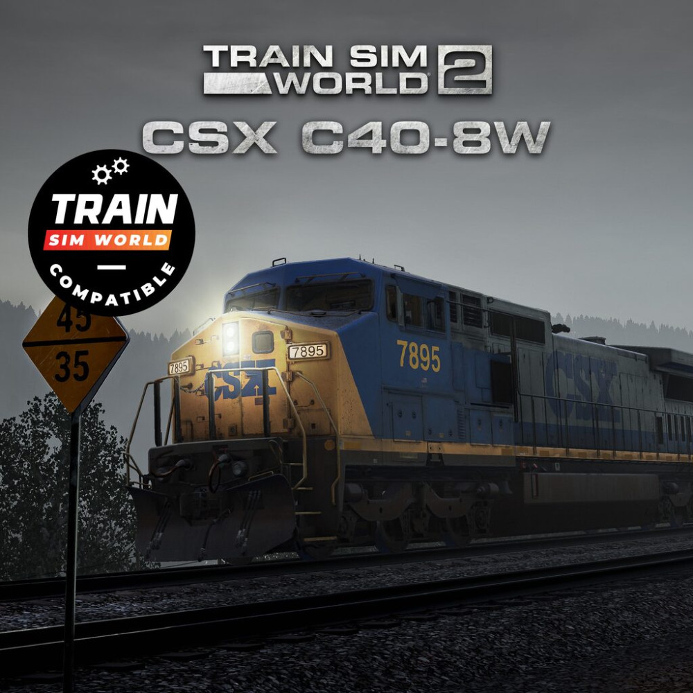 Train Sim World 2: CSX C40-8W Loco Add-On (DLC) - CodeGuru